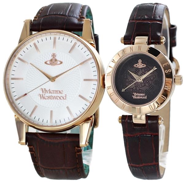 【発売日：2017年10月01日】ペア腕時計ボックス（数量限定）プレゼント中！こちらはヴィヴィアン ウエストウッドのペアウォッチ。男女ともに程よい大きさでどんなコーデにも似合う1本。高級感のある型押しレザーを使用しています。状態：新品型番：...