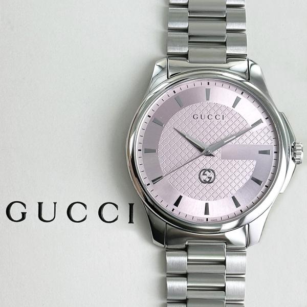 【発売日：2023年12月01日】★腕時計ボックス(収納ケース)をプレゼント中！グッチ(GUCCI)はイタリアのラグジュアリーブランドです。アパレルを代表するブランドでありながら、デザイン力はもちろん腕時計の材質にもこだわり、スイスメイドの...