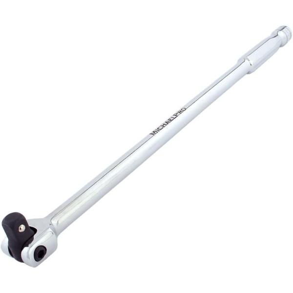 MichaelPro　マイケルプロ■1/2インチドライブ　エクステンションブレーカーバー フレックスヘッド 18インチ 回転フレックスヘッド品番：MP007003