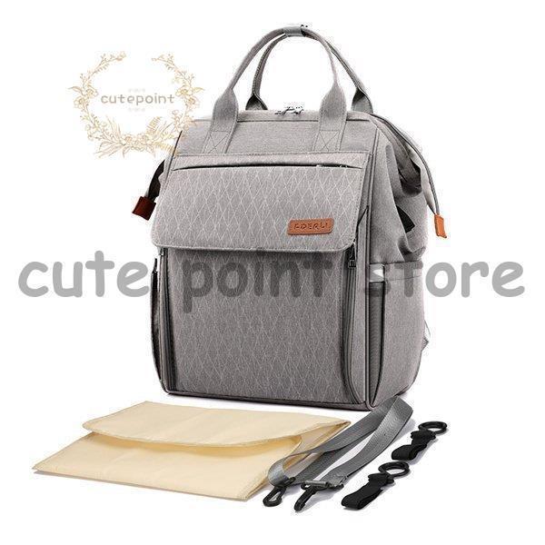 商品詳細：カラー：/グレー/ワイン/ブラック/チャコールサイズ：/フリーサイズ商品名：マザーズバッグ ママリュック マザーズリュック 大容量 撥水 軽量 機能性 ママバッグ レディースバッグ 手提げ 出産 入院 出産祝い【商品説明】◆素材：...