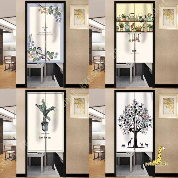 【材質】 暖簾は、快適性と耐久性に良い麻調ポリエステルを使用し、立体感のあり、しわになりにくい厚手の質感が特徴です。【印刷】 のれんはハイビジョン印刷技術を採用して、色が鮮やかです。暖簾の表側は花柄で、裏側はプリントがありませんです。【縫製...