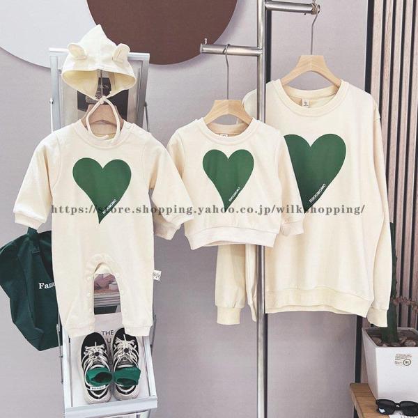 リンクコーデや子供とお揃いコーデが楽しい?程よいオーバーサイズでシンプルながらファッション感たっぷり！着心地も快適。家族揃いで幸せ感たっぷり！家族旅行、撮影、運動会、お出かけに注目されるに間違いなし。結婚記念日、誕生日、お祭り、イベントなど...