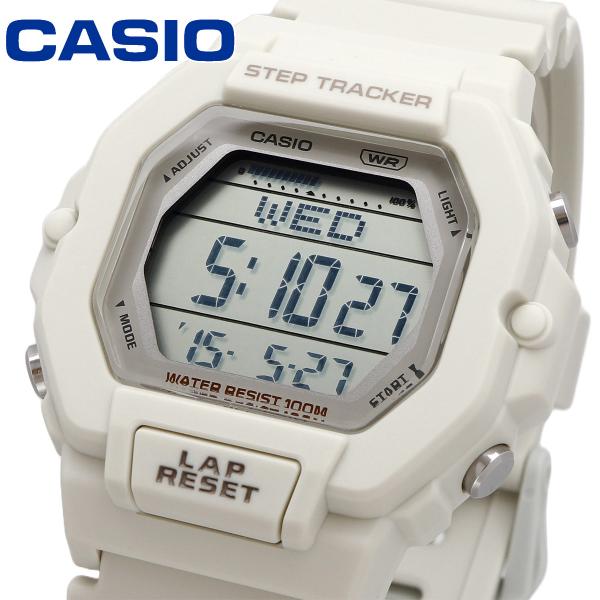 LWS-2200H-8A【CASIO Collection SPORTS】海外モデルウォーキングやランニング等の活動を始めると自動的に歩数計測を行うステップトラッカー機能を搭載したモデルです。歩数のレベルをグラフで表示したり、過去7日分の歩...