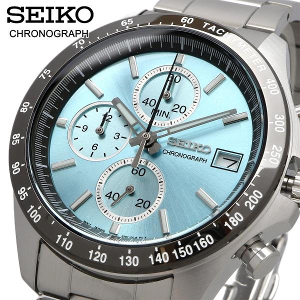 【セイコー 国内モデル クロノグラフ 流通限定モデル】国内最大手の時計メーカーSEIKO。1969年に世界初のクォーツ時計を発売する。当時、機械式時計が主流であった時計業界に大革命をもたらした。現在、世界の時計メーカーのリーディングカンパニ...