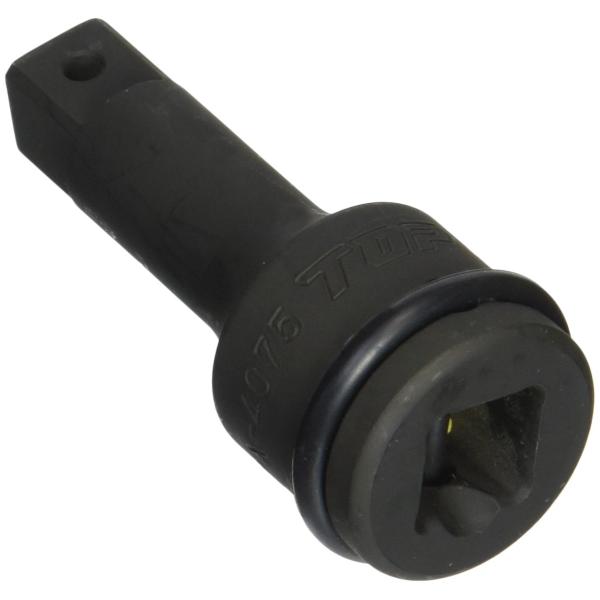 インパクト用ソケット類の長さを延長できます。ボルト・ナットの着脱が可能です。狭い場所でも作業できます。厳選した材料を使用して、オール国産の安全・安心を提供する日本製です。仕様・全長(mm)：75・呼び寸法(mm)：75・差込角(mm)：12...