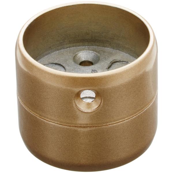 ・直線で手すりをジョイントする時に。・材質:亜鉛合金・色:ゴールド・ねじ付(+3.5×20 4本)