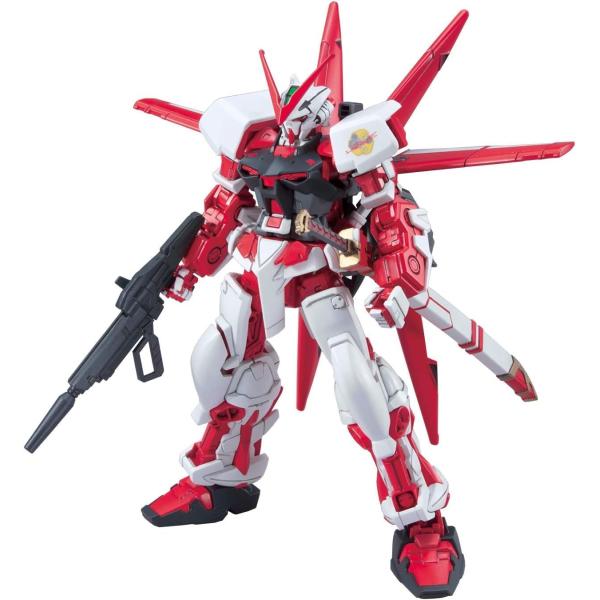 「機動戦士ガンダムSEED VS ASTRAY」より、レッドフレームをHG化。新フォーマットを採用し、フライトユニットを脱着式で再現。さらに長刀ガーベラ・ストレートやアニメ版に登場したバクゥ・ヘッドなど多彩なオプションパーツが付属【付属品】...