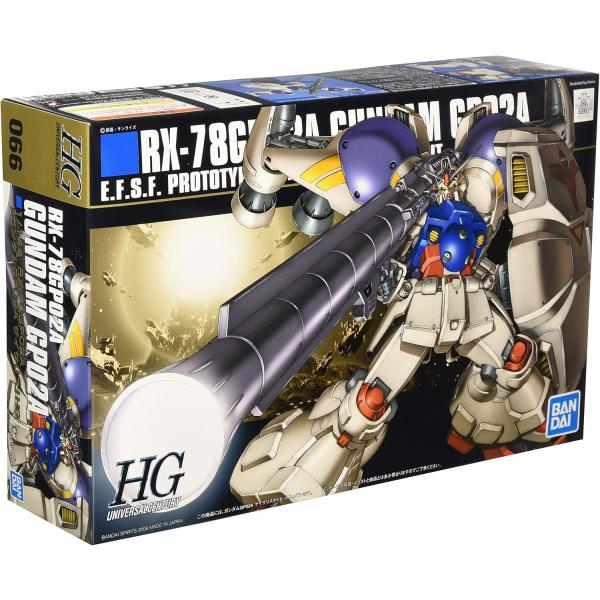 人気シリーズ「機動戦士ガンダム0083 スターダストメモリー」より「RX-78 GP-02A ガンダム試作2号機」がHGUCシリーズに登場。可動範囲の追求により両肩のバインダーを展開したフライング形態が再現可能。アトミックバズーカは右肩の基...