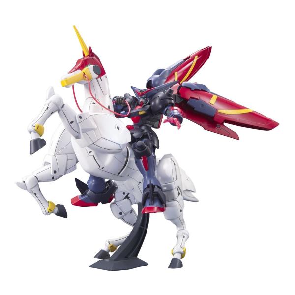 「機動武闘伝Gガンダム」よりマスターガンダムが愛馬「風雲再起」と共にHGFCに登場。展開時だけでなく、収納時のマントも再現可能。マントから手をのぞかせる劇中ポーズを取ることもできる。マスタークロス、石破天驚拳のエフェクトパーツが付属。風雲再...