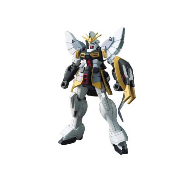 新機動戦記ガンダムW』より、カトル・ラバーバ・ウィナーの搭乗機「ガンダムサンドロック」がHGで登場。ベストプロポーションと劇中ポーズの再現を両立！両腕が背中まで届き、ヒートショーテルを背中から抜くアクションが可能、手首はヒートショーテルを斜...