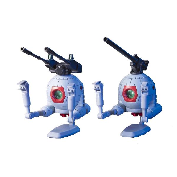 ■『機動戦士ガンダム』より、HGUCから2個セットでボールをリリース。■ファーストガンダム版をイメージしたスタイル。■180ミリ低反動キャノン砲と「機動戦士ガンダム 第08MS小隊」で登場した連装式フィフティーンキャリバーが付属。■ディスプ...