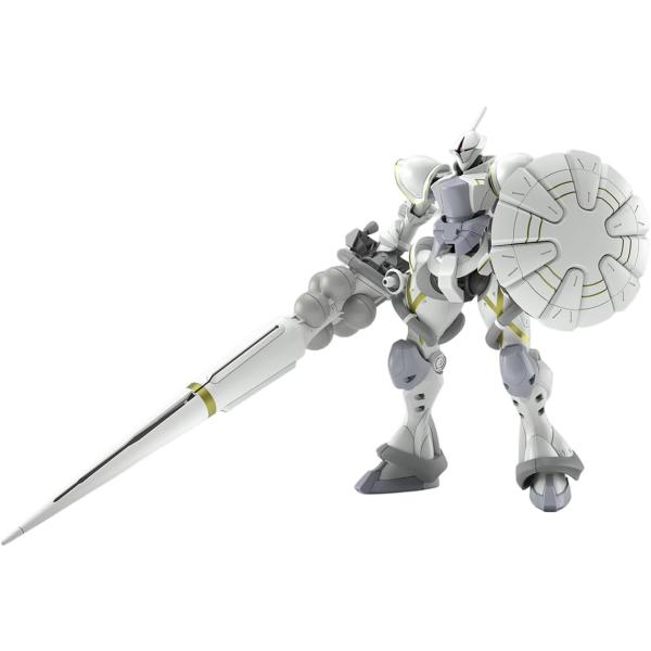 『機動戦士Gundam GQuuuuuuX』(ジークアクス)より、「エグザベ専用ギャン(ハクジ装備)」をHGで立体化！■肘の一軸関節やモノアイの可動を再現■巨大なスピア「ハクジ」が付属■シールドが付属し、ミサイルハッチ展開ギミックを再現■ハ...