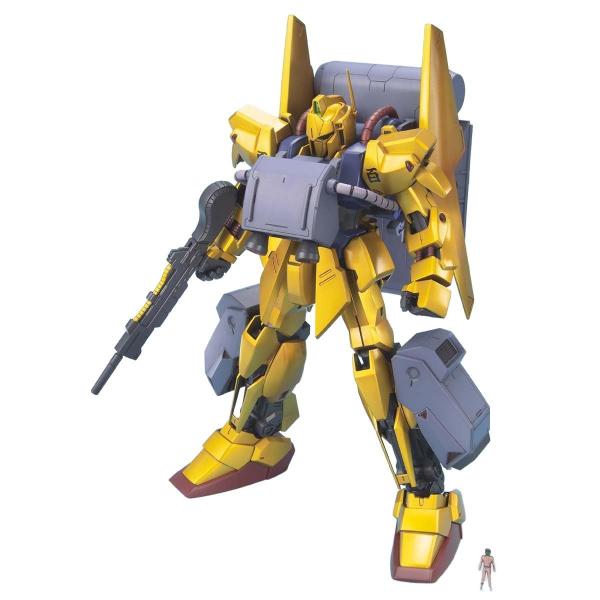 劇場版「機動戦士Ｚガンダム?星を継ぐ者?」でも登場したバリュートシステム装備の百式の1/100MGシリーズプラモデルです。バリュートシステムは胸部、脚部、背部をそれぞれ装着可能で、内部のパラシュートは収納状態で再現しました。バリュートシステ...