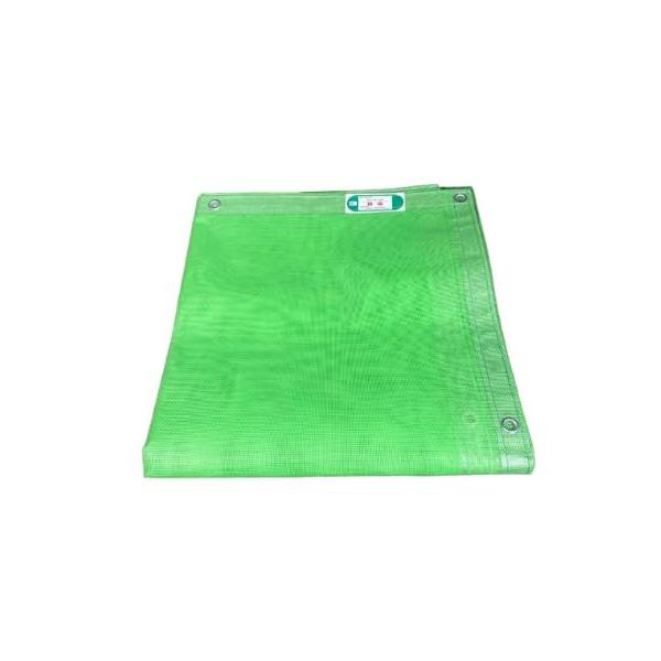 ポリエステルの基布に、難燃剤を配合した塩化ビニール樹脂でラミネートコーティングしたメッシュシートです。建設用飛散防止ネットや防砂、防雪、また、防虫・防鳥・等幅広くご利用になれます。メッシュなので通気性にも優れており、軽くて使用しやすい商品で...