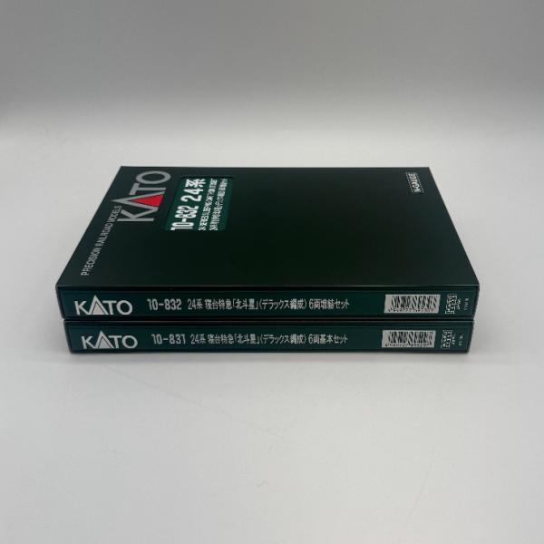 ＜セット内容＞カトー (KATO) Nゲージ 24系寝台特急「北斗星」 デラックス編成 6両基本セット 鉄道模型 客車 10-831 ×1カトー (KATO) Nゲージ 24系寝台特急「北斗星」 デラックス編成 6両増結セット 鉄道模型 客...