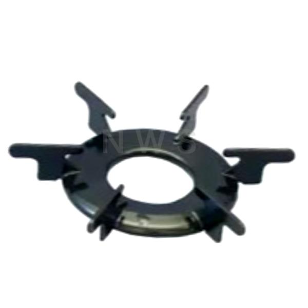 ・鍋やフライパンなどの調理道具を置く台です。・サイズ： 直径175×内径53.4×高さ26.2（mm）・色： 黒※コンロの本体品番を確認してからご購入ください。※購入後の返品・交換は承っておりませんのでご了承ください。