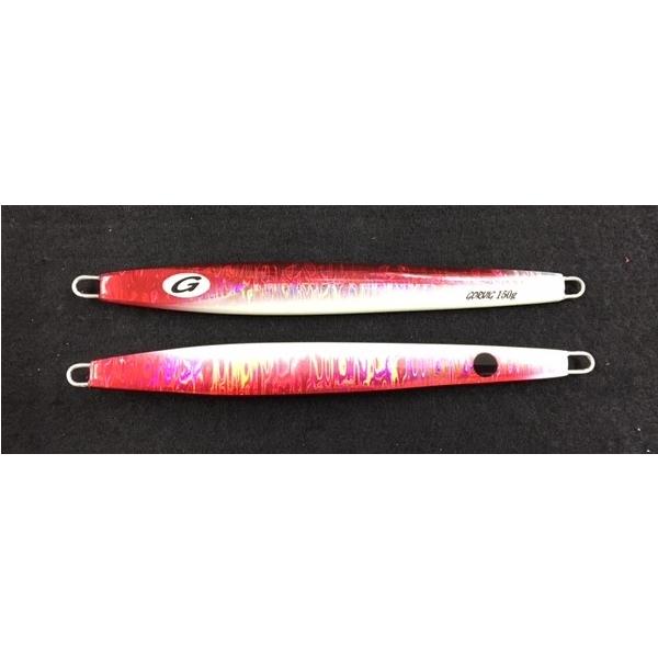 ハイピッチは勿論!!スローピッチジギングにも対応!!フロントとリアの両方を使い分ける事の出来るリバーシブルジグ。目のGマークがリア時にはジャーク後ストップからのダート、Gマークがフロント時にはジャーク後ストップしヒラヒラとフォールしてからの...