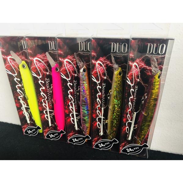 シンキングタイプのグアドは、ミノーが持つ釣れる要素を最大限に引き出したセッティング。とくに大型のベイト捕食時に絶大な効果を発揮し、小型サイズを避け、座布団ヒラメを目指すような釣りに最適です。飛距離は投げ感たっぷりのクラス最高レベル。横風や向...