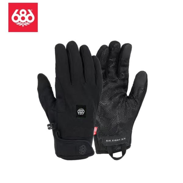 686パイプグローブ。スマートフォン対応。・2% Polyester/8% Spandex + PFAS Free DWR・Palm: Micro Tricto: Bonded to Palm・Silicone Palm Grip・Adju...