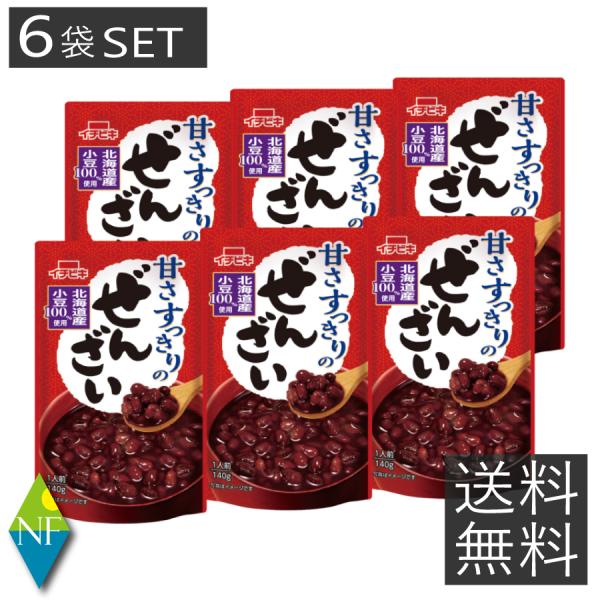 ●北海道産小豆100％使用。●すっきりした甘さに仕上げました。●温めても冷やしてもそのままでも、おいしく召し上がれます。名称 ぜんざい原材料 小豆(北海道産)、砂糖、食塩内容量 140g×6袋賞味期限 （メーカー製造日より）2年保存方法 直...