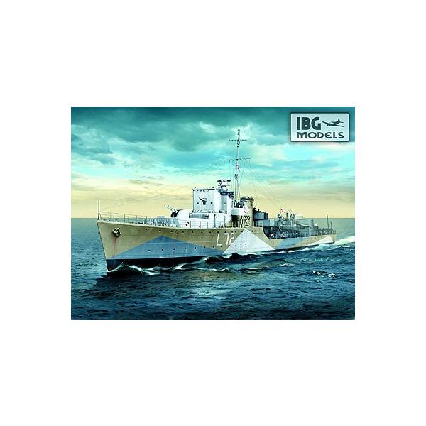 IBG MODELS 1/700スケール・エッチングパーツ付ハント級護衛駆逐艦は速力はそれ程要求はされないものの対空・対潜能力を重視した艦艇です。II型はI型よりも武装を増加させ復元性を保つため船体の幅を広くしています。II型は36隻が建造...