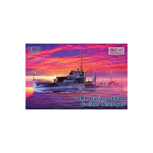 G級はロンドン条約の制限下の中で建造された駆逐艦です。全長98.45m・排水量1335トン・ボイラー3基・タービン2基・速力36ノット・12cm砲4基・四連装魚雷発射管2基・戦中に様々な武装の変更あり。主砲を２門に減らし魚雷発射管も１基に減...