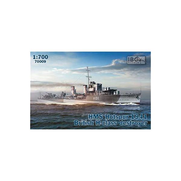 英国・スコッツ社で建造され1936年に就役。全長98.5m・排水量1340トン・蒸気タービン3基2軸・速力36ノット・4.7インチMk.IX単装砲4基・4連装魚雷発射管2基・爆雷20個H級駆逐艦の1隻。就役後スペイン内戦の監視任務に従事。第...