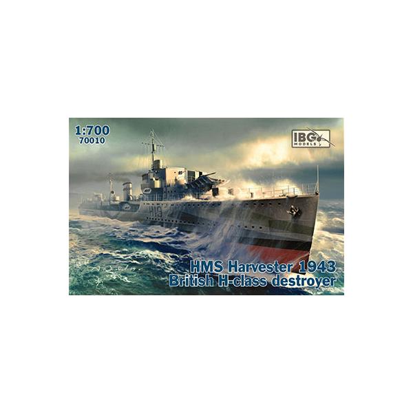 英国・ビッカース・アームストロング社でブラジル向けのフルアとして建造されたが1939年イギリスが買収。全長98.5m・排水量1340トン・蒸気タービン3基2軸・速力36ノット・4.7インチMk.IX単装砲4基・4連装魚雷発射管2基・爆雷20...