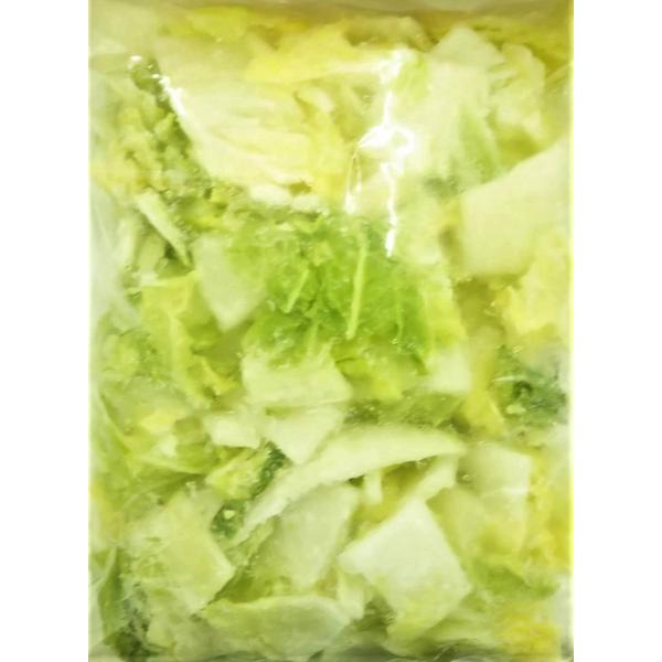 プロの目で厳選した冷凍白菜　国産（徳島産）、旬の白菜を凍らせました。白菜を洗浄殺菌し、カットし、真空パック加工後、急速冷凍していますので、白菜本来の風味と味覚が楽しめます。お鍋、炒め物、スープなど幅広い料理に、ご利用いただけます。冷凍野菜は...