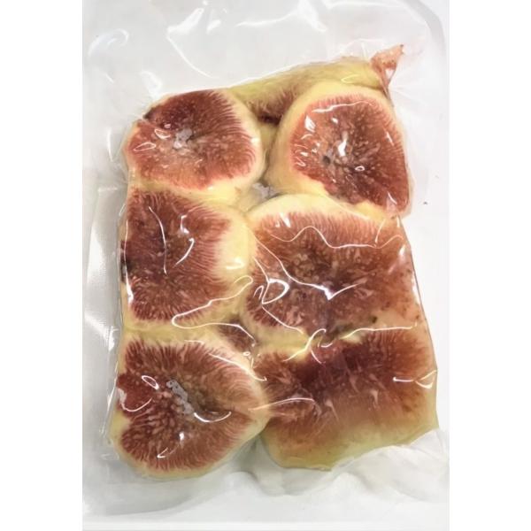 果物のプロの目で厳選した冷凍フルーツ　徳島産または和歌山、兵庫産などの国産いちじく、旬のいちじくを、 そのまま瞬間冷凍しました。フルーツの皮を剥き、使いやすいサイズに素早くカット、真空パック加工後、急速冷凍していますので、果実本来の風味と味...