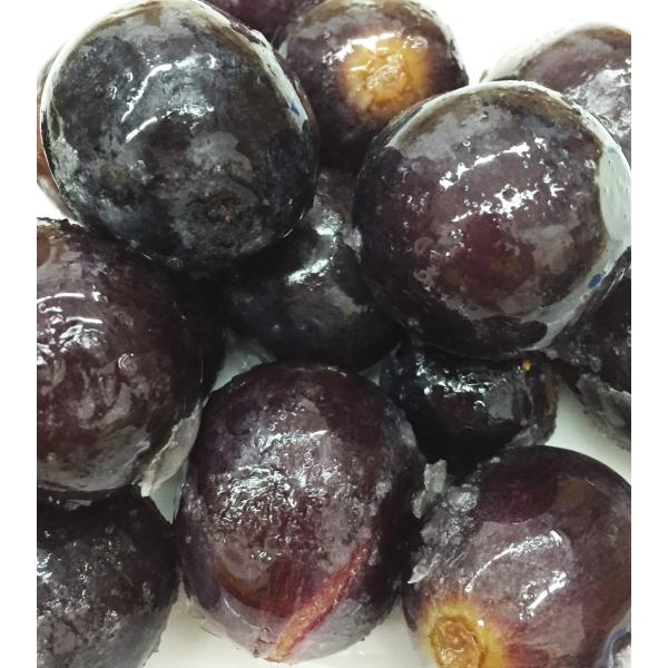 果物のプロの目で厳選した冷凍フルーツ　国産巨峰の短い旬の巨峰の甘さとコクを、 そのまま残し美味を凍らせました。フルーツの皮を剥き、使いやすいサイズに素早くカット、真空パック加工後、急速冷凍していますので、果実本来の風味と味覚が楽しめます。ス...