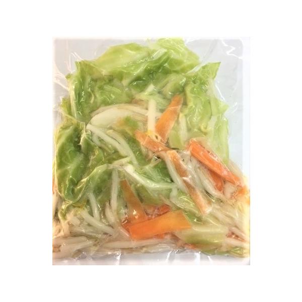 これは、便利です。焼きそば用、野菜炒め用の野菜ミックス、厳選した野菜（キャベツ９0ｇ、もやし９0ｇ、にんじん２０ｇ）　国産（徳島、岡山など）、旬の野菜ミックスを凍らせました。野菜を洗浄殺菌し、カット、真空パック加工後、急速冷凍していますので...