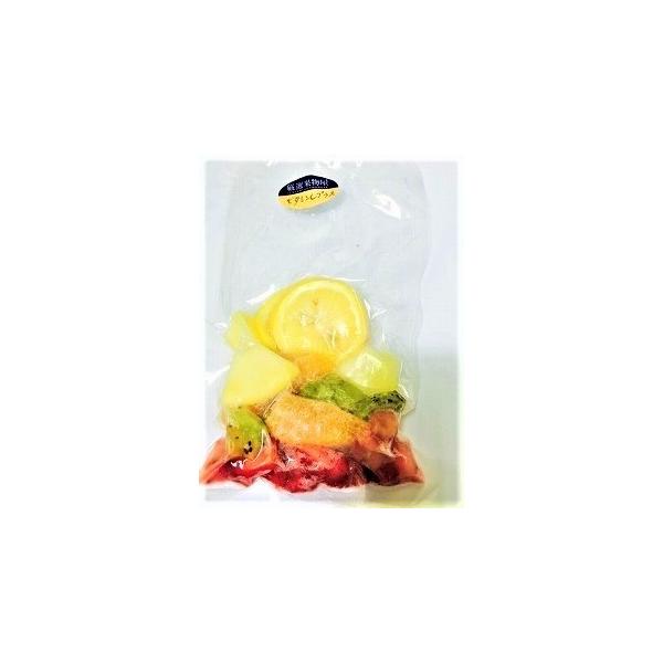 100ｇ×10個　ニュージーランまたは国産キウィ、国産いちご、グレープフルーツ（ルビー）、フィリピン産パイン、国産レモンンが入ったデトックスウォーター用の冷凍フルーツミックスです。キウィ、いちご、グレープフルーツなどビタミンＣの高いフルーツ...