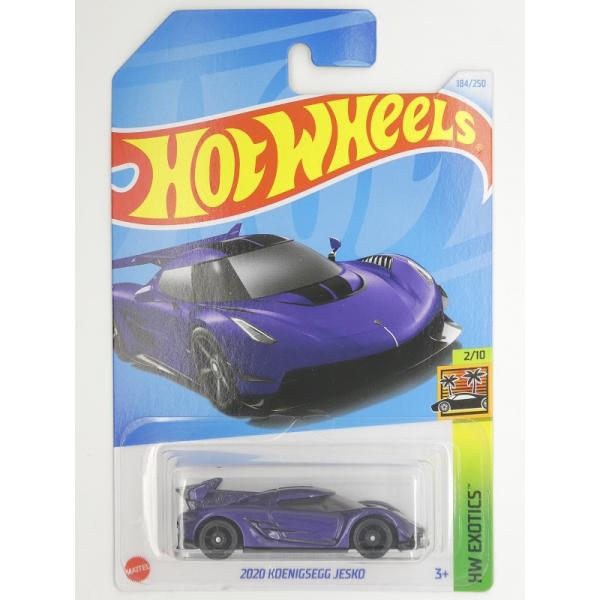 Hot Wheels☆ホットウィール 2024 184/250 HW EXOTICS  KOENIGSEGG JESKOブリスターやパッケージに折れやスレ、傷みのある場合があります。量産品のため、商品に個体差や初期傷、スレなどがある場合がご...