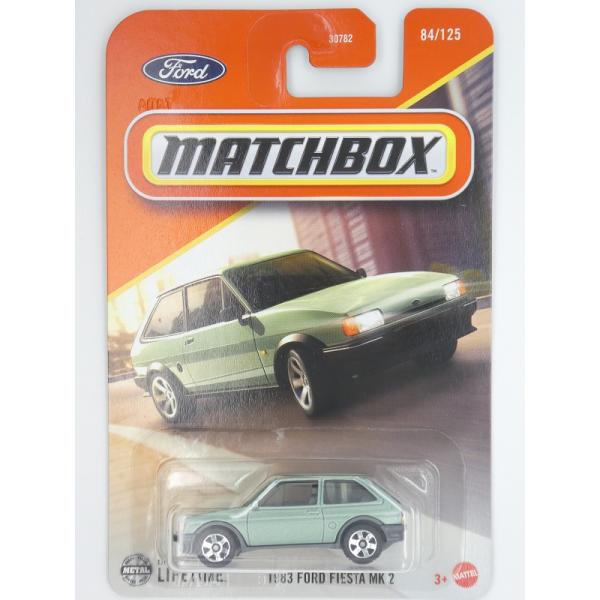 MATCHBOX☆マッチボックス スタンダード 2025  84/125  1983 FORD FIESTA MK 2ブリスターやパッケージに折れやスレ、傷みのある場合があります。量産品のため、商品に個体差や初期傷、スレなどがある場合がござ...