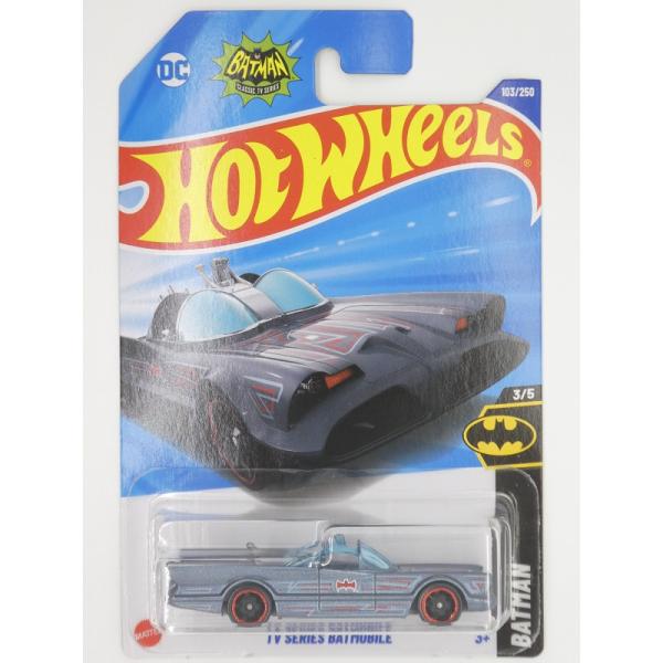 Hot Wheels☆ホットウィール 2025 103/250 BATMAN  TV SERIES BATMOBILEブリスターやパッケージに折れやスレ、傷みのある場合があります。量産品のため、商品に個体差や初期傷、スレなどがある場合がござ...