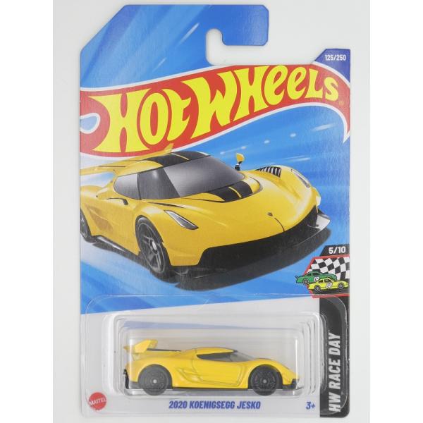 Hot Wheels☆ホットウィール 2025 125/250 HW RACE DAY  2020 KOENIGSEGG JESKOブリスターやパッケージに折れやスレ、傷みのある場合があります。量産品のため、商品に個体差や初期傷、スレなどが...
