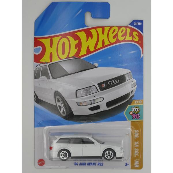 Hot Wheels☆ホットウィール 2025 29/250  HW '70S VS '90S  '94 AUDI AVANT RS2ブリスターやパッケージに折れやスレ、傷みのある場合があります。量産品のため、商品に個体差や初期傷、スレなど...
