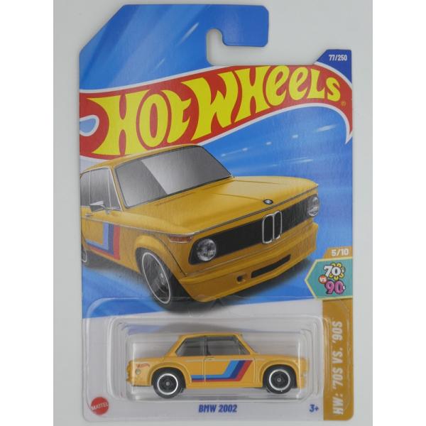 Hot Wheels☆ホットウィール 2025 77/250  HW '70S VS '90S  BMW 2002ブリスターやパッケージに折れやスレ、傷みのある場合があります。量産品のため、商品に個体差や初期傷、スレなどがある場合がございま...