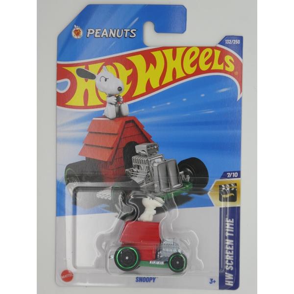 Hot Wheels☆ホットウィール 2025 132/250  HW SCREEN TIME  SNOOPY ブリスターやパッケージに折れやスレ、傷みのある場合があります。量産品のため、商品に個体差や初期傷、スレなどがある場合がございます...