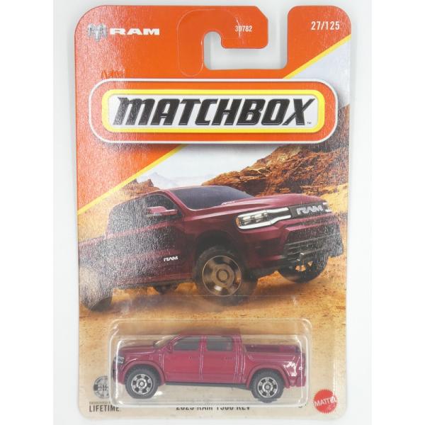 matchbox☆マッチボックス ベーシック 2026 27/125  2025 RAM 1500 REVブリスターやパッケージに折れやスレ、傷みのある場合があります。量産品のため、商品に個体差や初期傷、スレなどがある場合がございます。ご了...