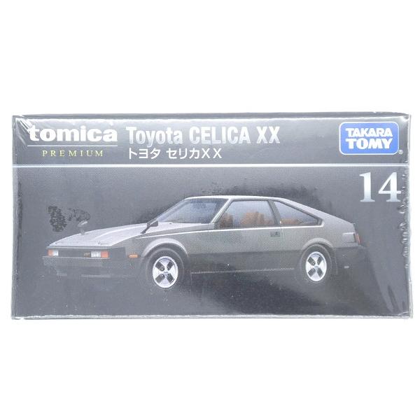 TOMICA PREMIUM☆トミカ プレミアム 14 トヨタ セリカXX  1/62 SCALE  アクション：リトラクタブルライト開閉・収納/左右ドア開閉対象年齢6才以上