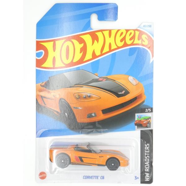Hot Wheels☆ホットウィール 2024 40/250 HW ROADSTERS  CORVETTE C6ブリスターやパッケージに折れやスレ、傷みのある場合があります。量産品のため、商品に個体差や初期傷、スレなどがある場合がございます...