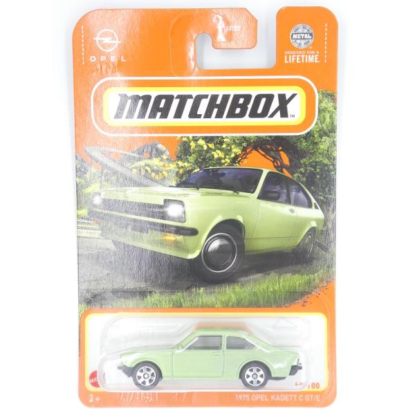 MATCHBOX☆マッチボックス 40/100 1975 OPEL KADETT C GT/Eブリスターやパッケージに折れやスレ、傷みのある場合があります。量産品のため、商品に個体差や初期傷、スレなどがある場合がございます。ご了承の上お買い...
