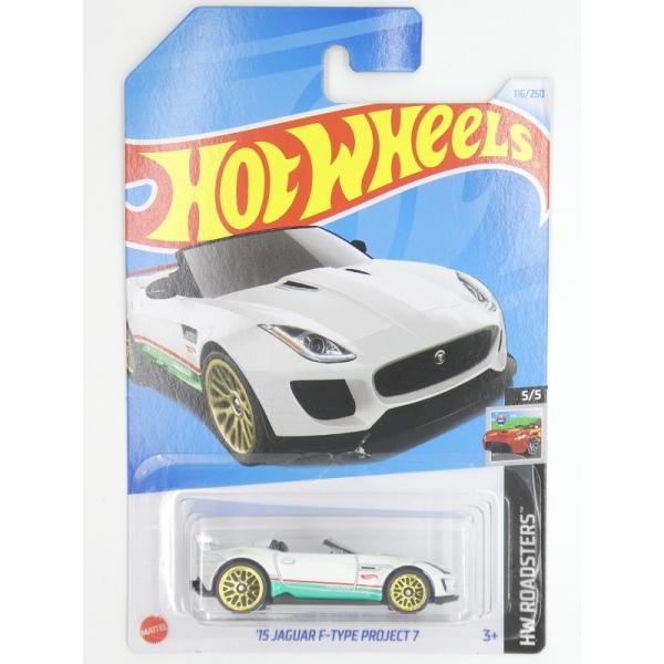 Hot Wheels☆ホットウィール 2024 116/250 HW ROADSTERS  '15 JAGUAR F-TYPE PROJECT 7ブリスターやパッケージに折れやスレ、傷みのある場合があります。量産品のため、商品に個体差や初期...