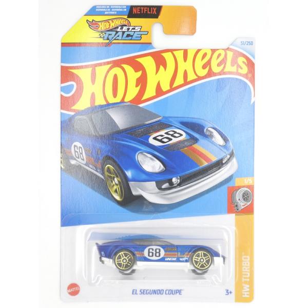 Hot Wheels☆ホットウィール 2024 51/250 HW TURBO  EL SEGUNDO COUPEブリスターやパッケージに折れやスレ、傷みのある場合があります。量産品のため、商品に個体差や初期傷、スレなどがある場合がございま...
