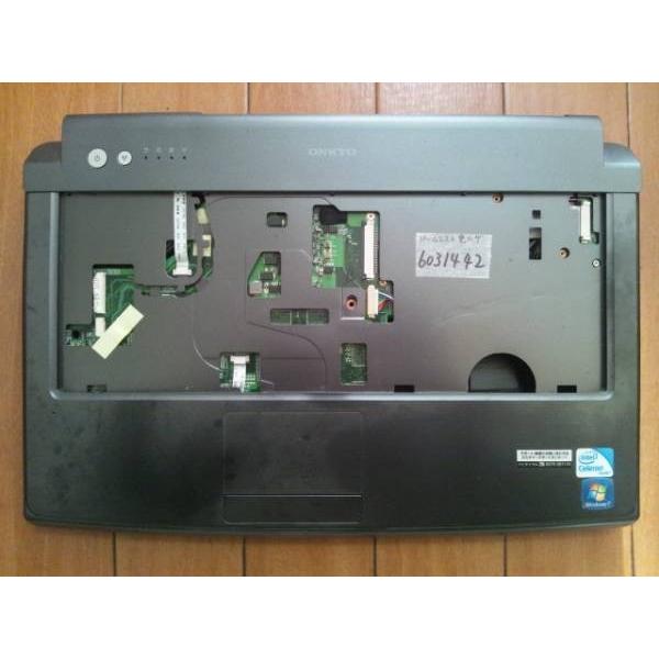 商品：中古ONKYO R415A3 CelP4600 2GHzの下半身(本体部分)動作確認：Windows7起動まで確認 付属：CPU・CPUファン・ハードディスクのマウンタ非付属：メモリ・ハードディスク・キーボード・液晶パネル・光学ドライ...