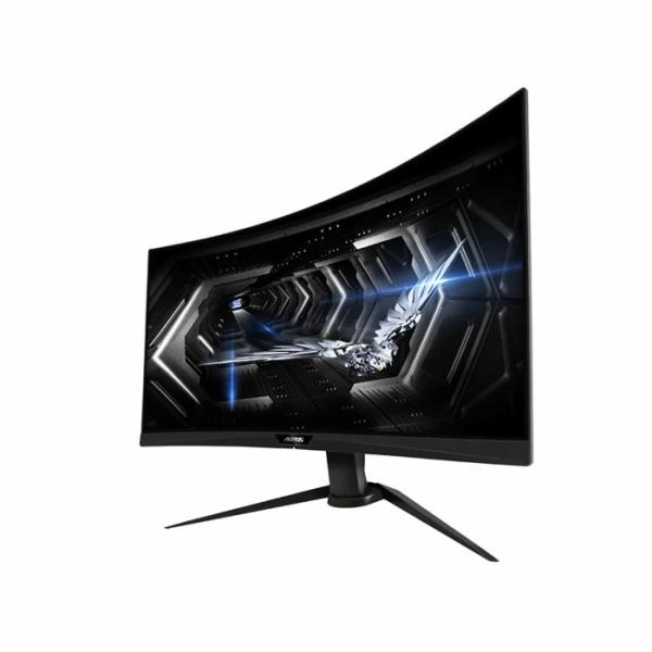 【中古】GIGABYTE AORUS CV27Q 27インチ 液晶 ディスプレイ ELED 3ヶ月保証付き 送料無料モニタサイズ/タイプ：27インチ/曲面型(湾曲型) ワイド 液晶 16：9 ノングレア(非光沢) VA解像度: 2560x1...