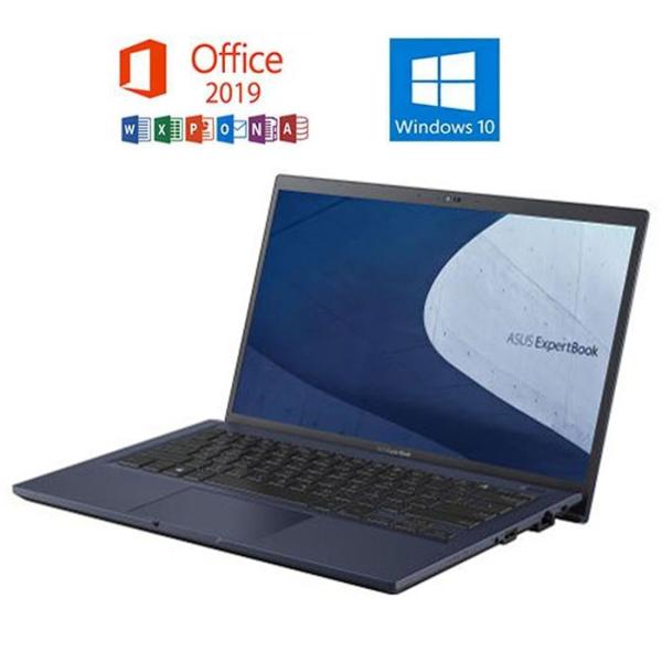 ASUS ExpertBook B1 B1400CEAE B1400CEAE-EB2601R Microsoft Office 2019 Core i5 1135G7/メモリ 8GB SSD 512GB 14型 フルHD (1920x108...