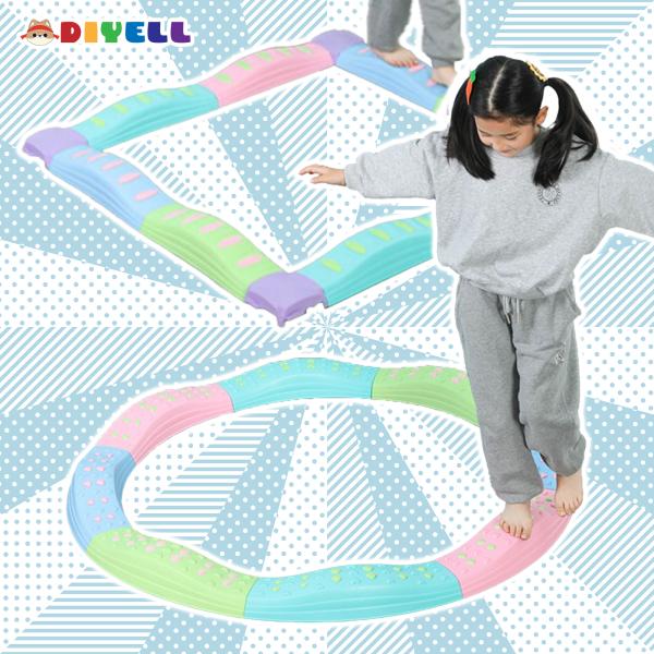 ソフト平均台 バランスビーム バランスブロック バランスストーン 子供用 平均台 飛び石 知育玩具 室内遊具バランス感覚 体幹 筋力 柔軟 安全 屋内 幼稚園 バランス遊具 歩行 運動不足 アスレチック 誕生日 プレゼント ギフト●メリット...